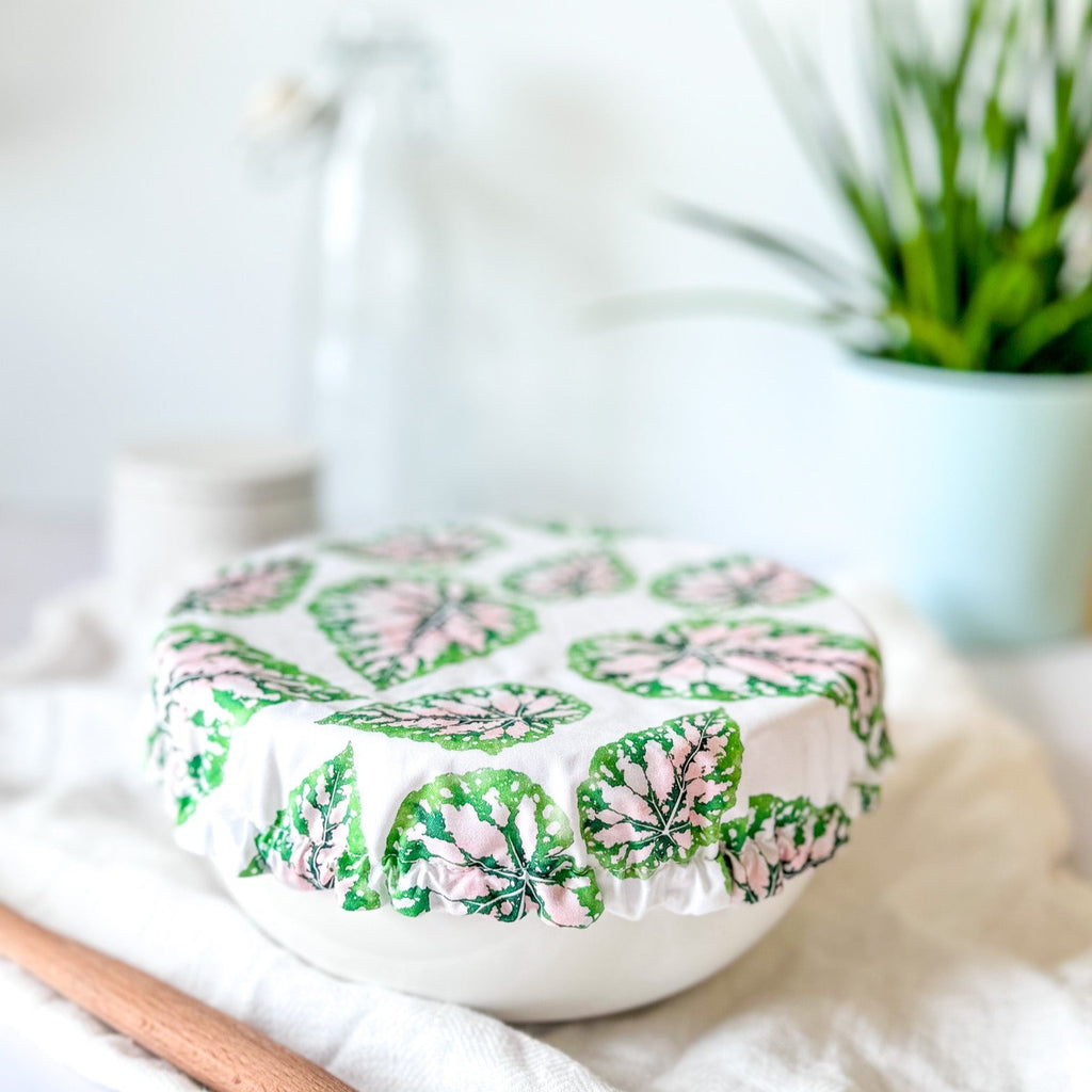 Reusable Dish Cover - Caladium – Wild Clementine Co.
